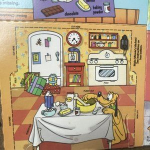 Disney | Toys | Vtg 988 Mcdonalds Happy Meal Box Disney Mickeys ...